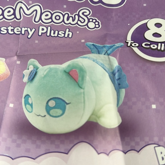 Aphmau | Toys | Aphmau Meemeows Mystery Plush Litter 2 Blue Mermaid ...